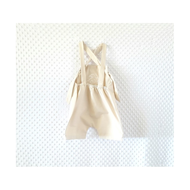 Barboteuse Beige Tortue